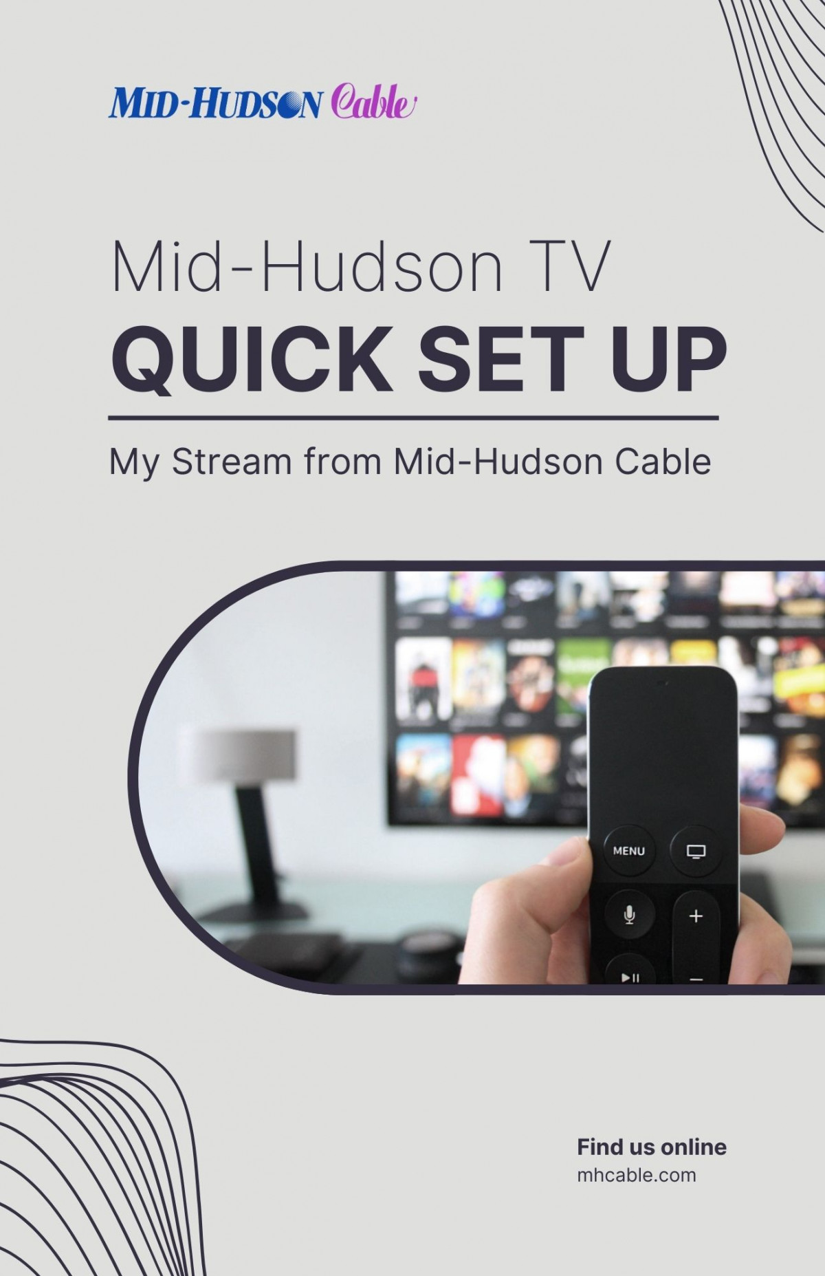 Stream TV across all your devices with Mid-Hudson Fiber